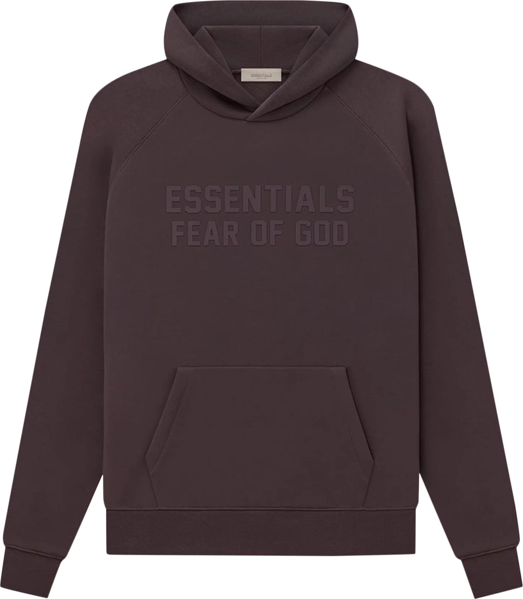 Fear of God Essentials Hoodie 'Plum' (SS23) – DSUPPLIED