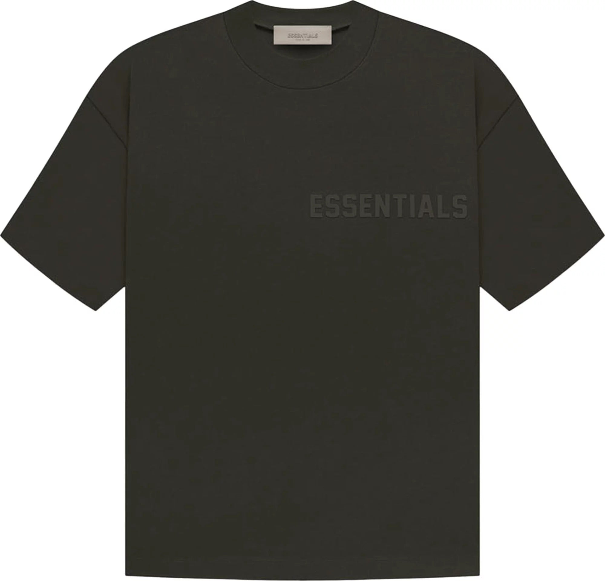 Fear of God Essentials S/S T-Shirt 'Off-Black' (SS23) – DSUPPLIED