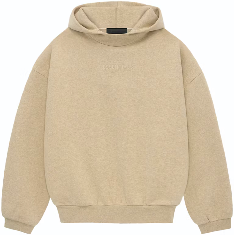 Fear of God Essentials Hoodie 'Gold Heather' (FW23) – DSUPPLIED