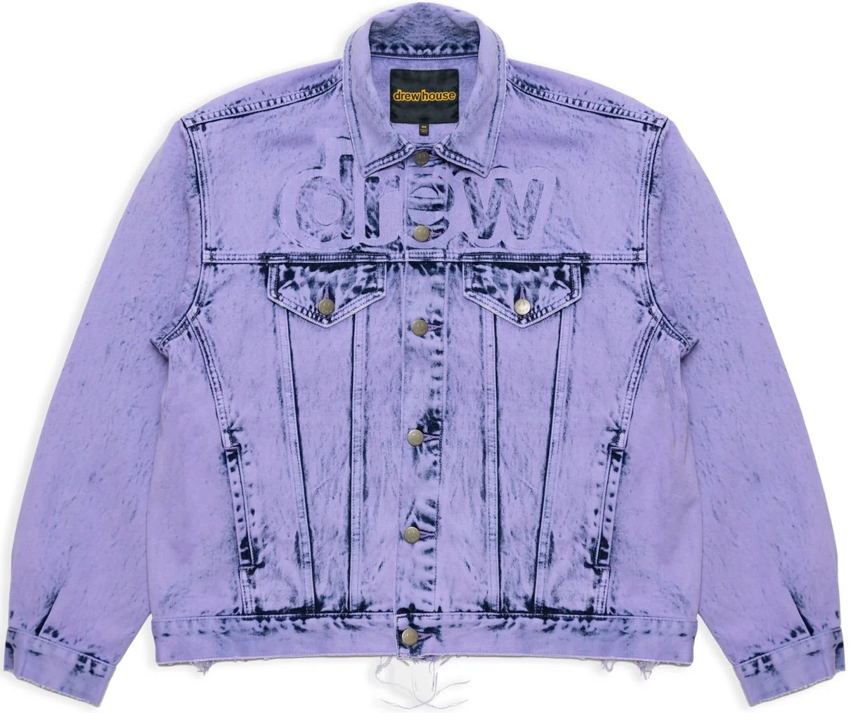 Drew House Oversized Trucker Jacket 'Drenched Lavender' – DSUPPLIED