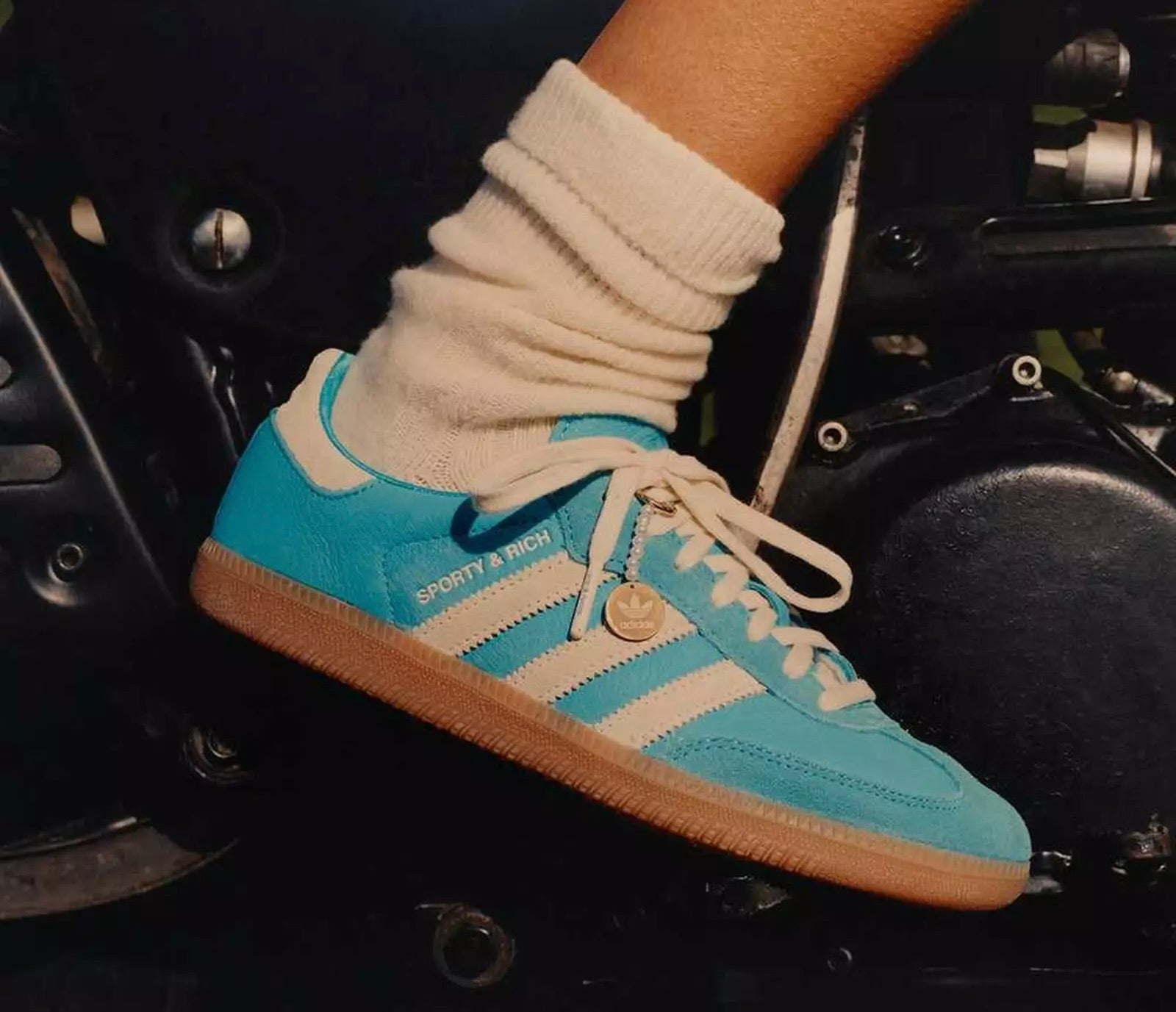Adidas Samba OG x Sporty & Rich 'Blue Rush' – DSUPPLIED